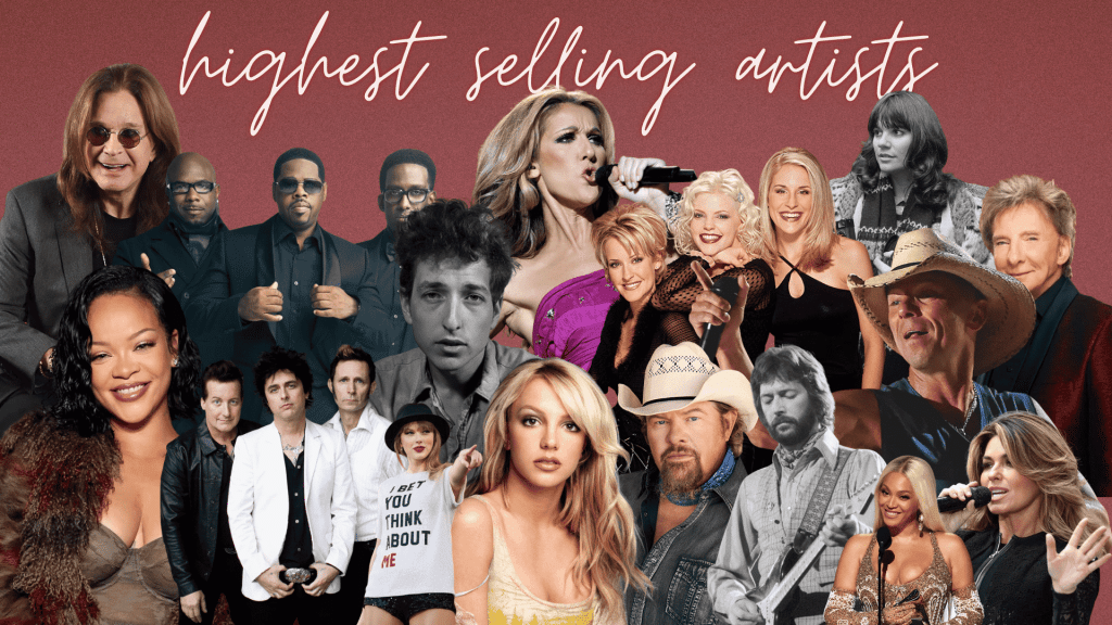 50 Highest Selling Artists of All Time - Obviousmag